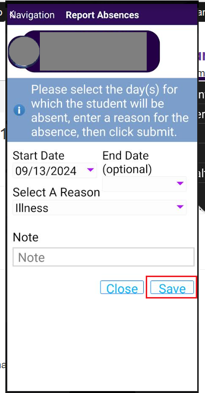 Attendance / Recording Student Attendance
